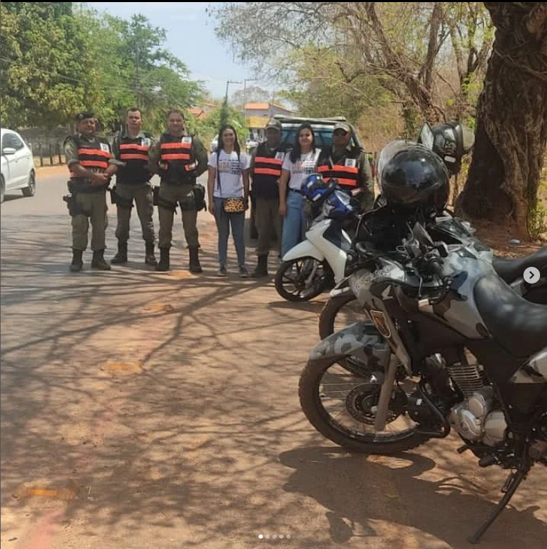 Prefeitura De Corrente Em Parceria Com A Polícia Militar Realiza Ação