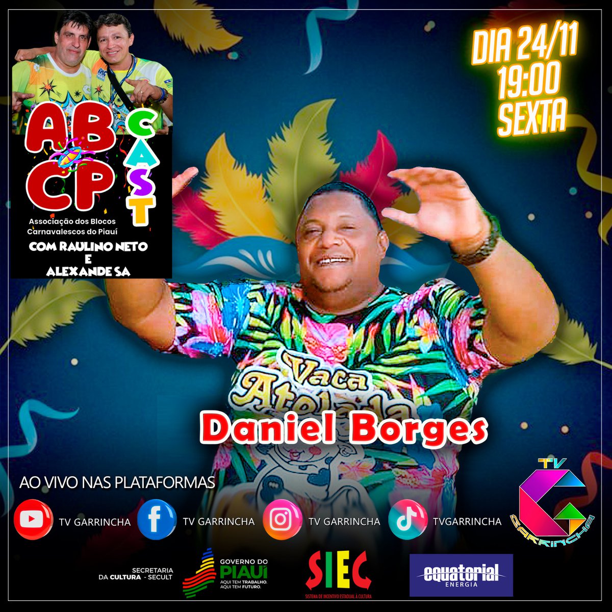 ABCP CAST Ep. 02: Entrevista com Daniel Borges, presidente do Bloco Vaca Atolada, na Tv ...