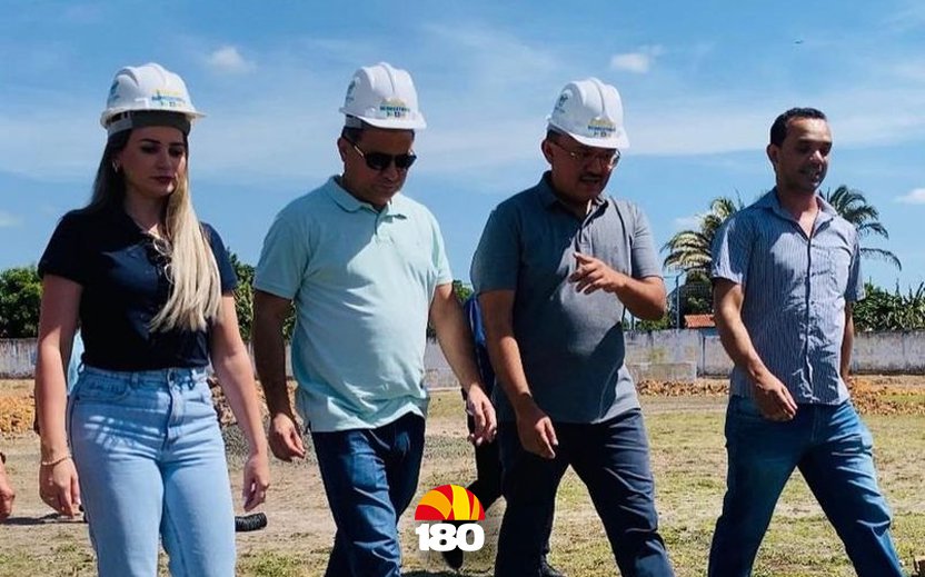 Secretária Josiene visita obras do estádio e quadra poliesportiva no ...
