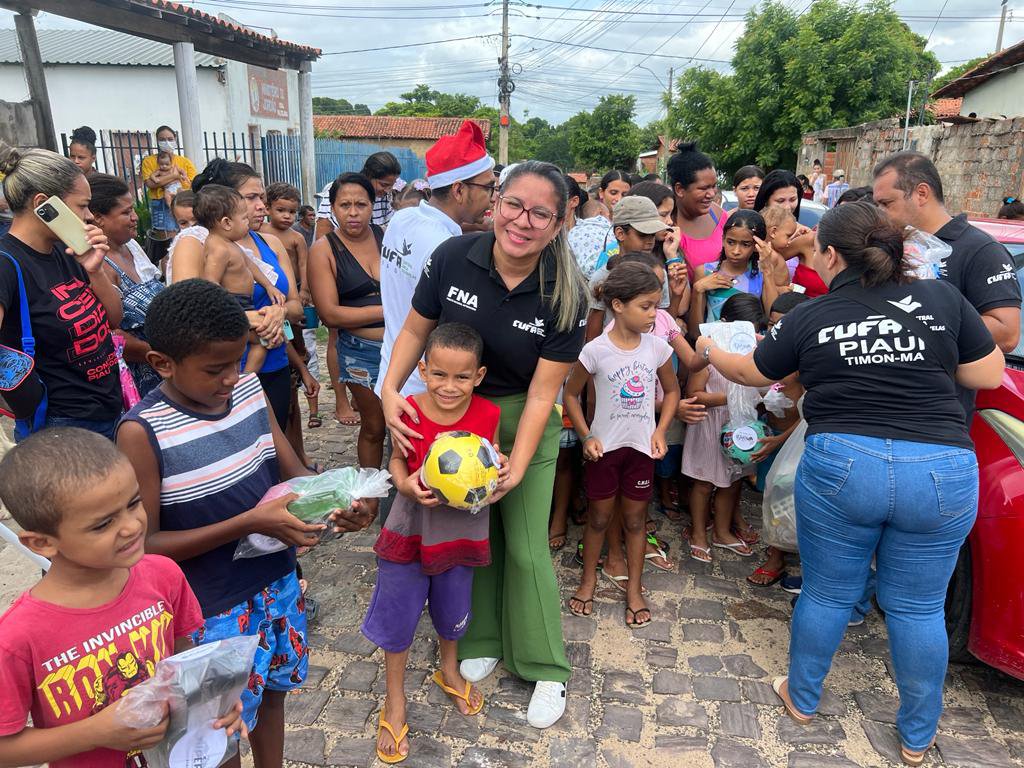CUFA Piauí finaliza campanha Natal Potente com entrega de brinquedos e ...