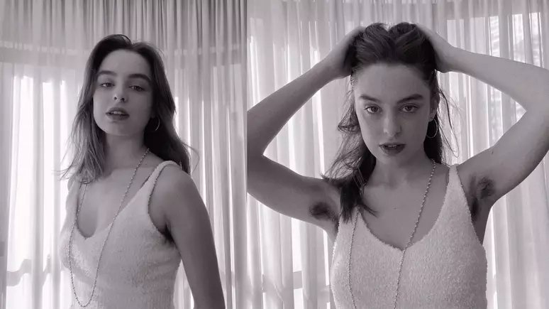 Bel Moreira rebate críticas após postar foto com pelos nas axilas ...