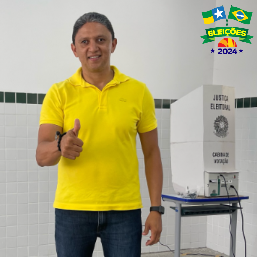 Junior Ribeiro, de Água Branca, exalta ressalta a importância do voto: "Exercendo a cidadania ...