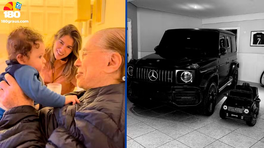 Alexandre Pato Apresenta Primeiro "Carro" do Filho Benjamin: Réplica de ...