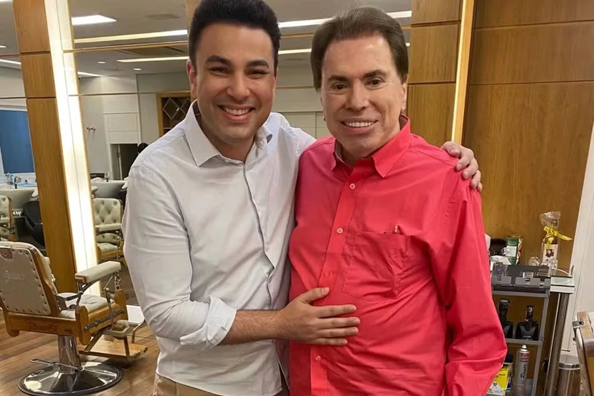 Silvio Santos atualiza visual e é tietado por cabeleireiro - 180graus ...