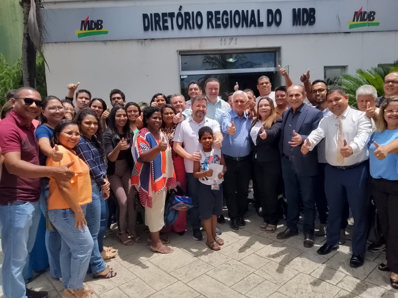 Paulo Márcio destaca força e diversidade do partido (MDB) em evento ...