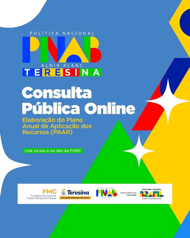 Fundação Municipal de Cultura Monsenhor Chaves promove Consulta Online ...