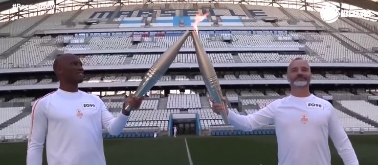 Homem é preso após insinuar ataque ao revezamento da tocha olímpica ...