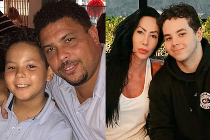 Filho de Ronaldo Fenômeno faz rara aparição ao lado da mãe - 180graus ...