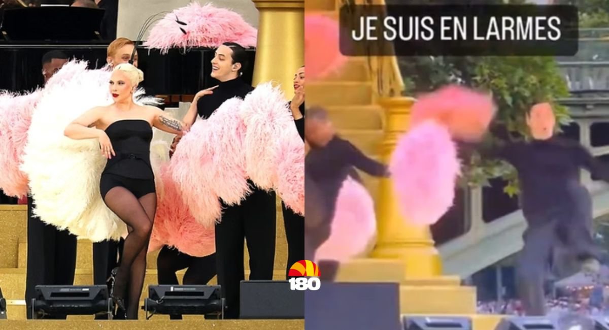 Dançarino De Lady Gaga Cai Em Show Na Abertura Das Olimpíadas De París