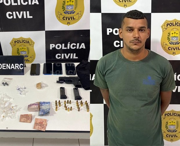 Policia Prende Homem Por Tráfico De Drogas E Porte Arma Na Zona Leste