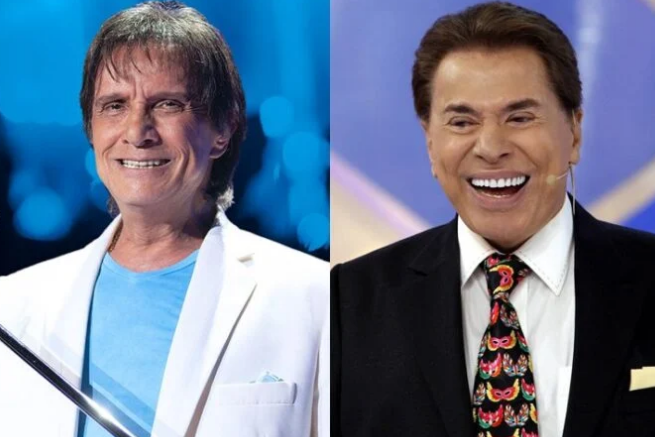 Roberto Carlos fará homenagem a Silvio Santos em especial na Globo ...