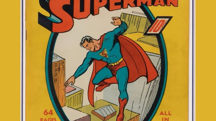 HQ rara do Superman é vendida por US$ 9,1 mi e bate recorde mundial ...