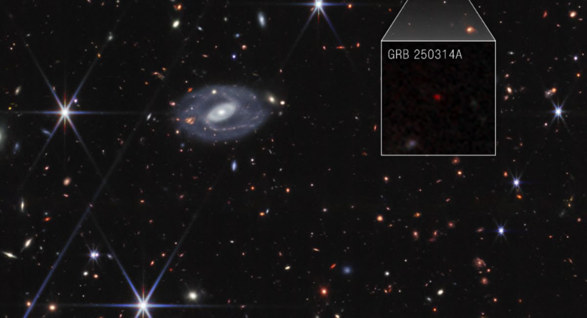 James Webb Space Telescope registra a primeira supernova formada nos ...