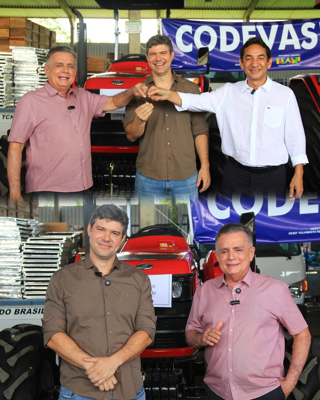 Prefeitura de Várzea Grande recebe trator da Codevasf para fortalecer a ...