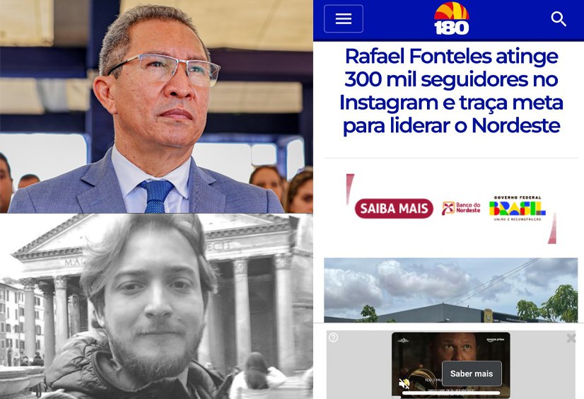 Rafael atinge 300 mil seguidores com apoio estratégico de Mussoline Guedes e da agência ADV6 ...