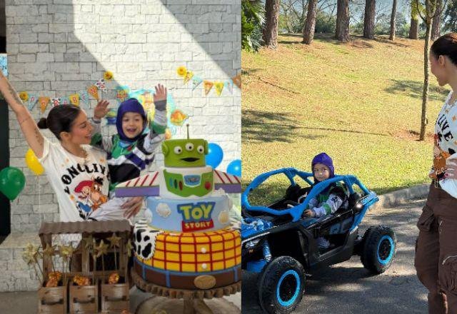 Bianca Andrade encanta com festa de Toy Story para o filho Chris ...