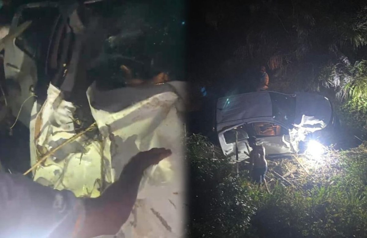 Motorista perde controle de veículo e cai de ponte na PI-111, no interior do Piauí - 180graus ...