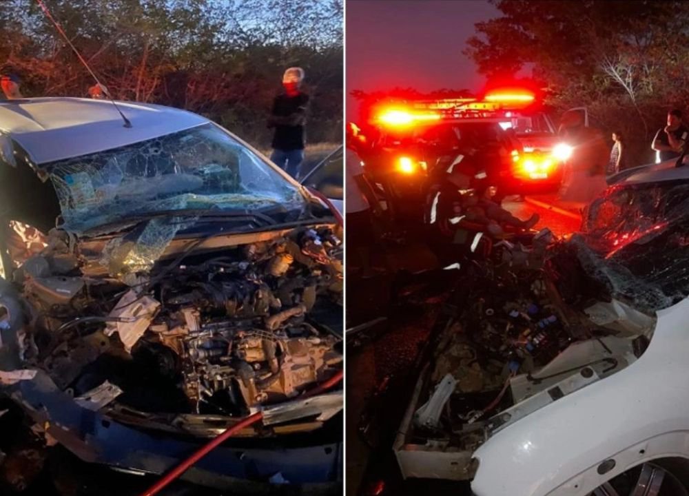Grave colisão frontal entre veículos deixa quatro feridos na BR-230, no interior do Piauí ...