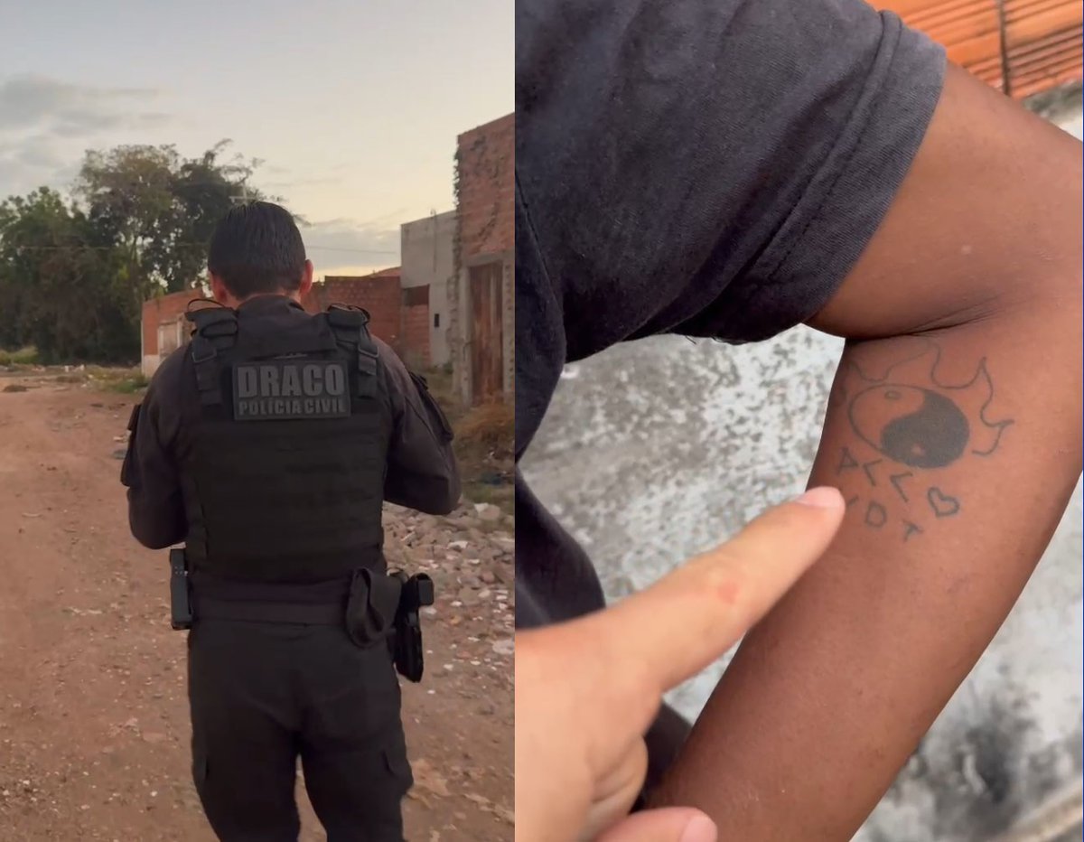 Grávida com tatuagem do PCC é presa em operação contra facção na Zona ...