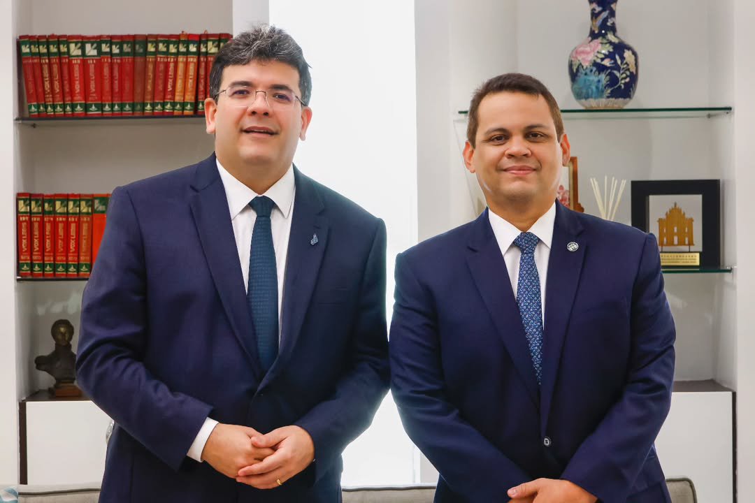 Rafael Fonteles recebe Raimundo Júnior, presidente da OAB Piauí, no ...