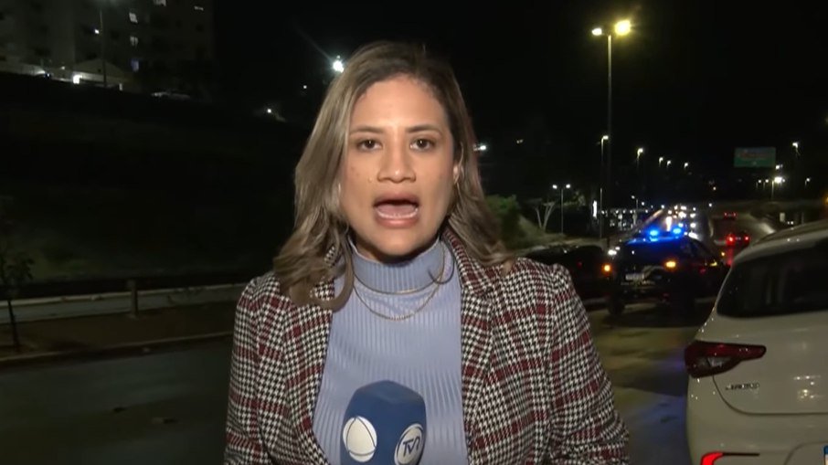 Repórter Angélica Gomes da Record é agredida com soco por PM durante ...