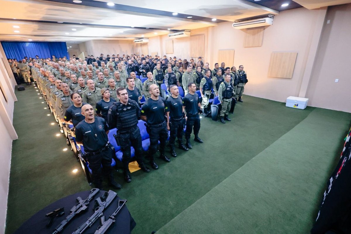Primeira turma do Curso de Força Tática da PM-PI começa formação para ...